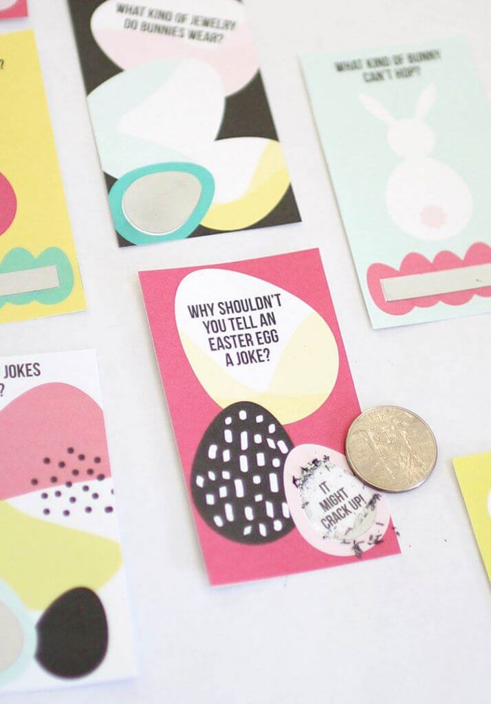 Printable Scratch Off Easter Jokes - Persia Lou