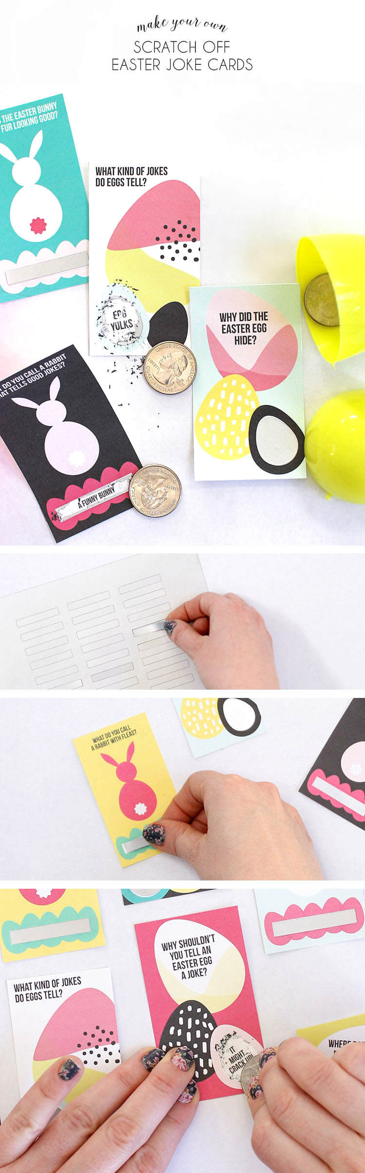 Printable Scratch Off Easter Jokes - Persia Lou