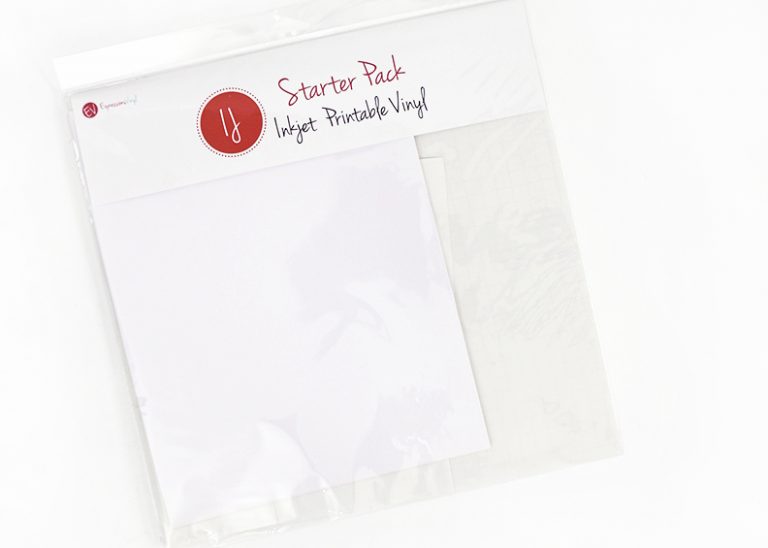 How to Work with Printable Vinyl: DIY Vinyl Stickers - Persia Lou