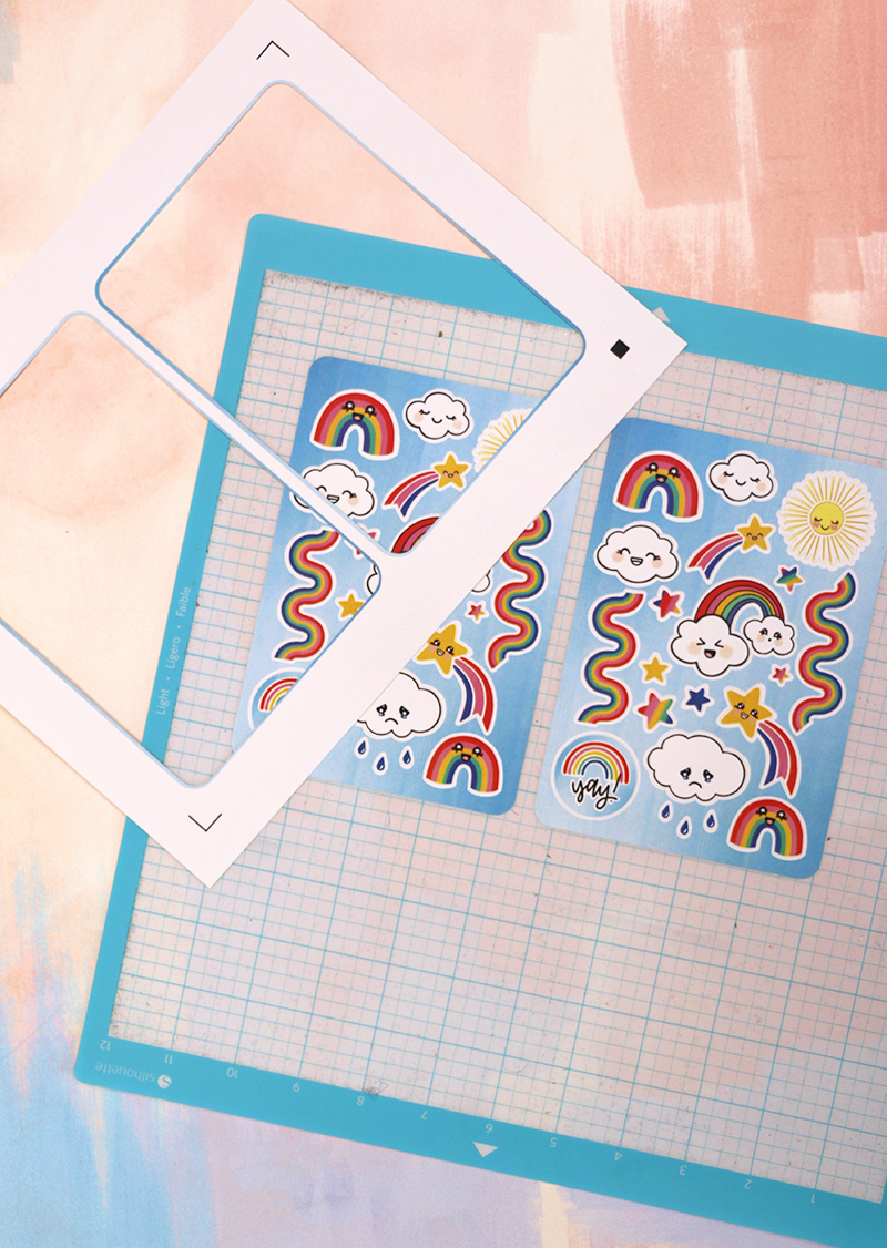 Free Printable Rainbow Sticker Sheets - Persia Lou