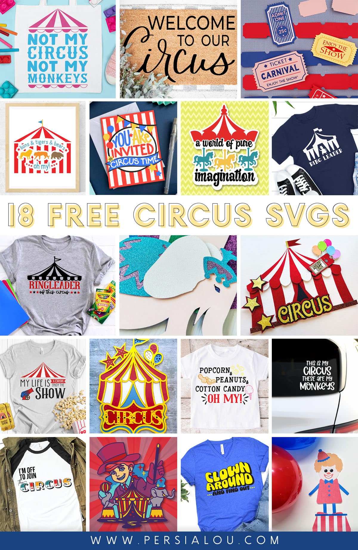 Free Carnival Ticket SVG Cut Files